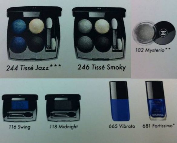 Chanel Blue Notes de Chanel 2015 Summer Collection - Beauty Trends and ...