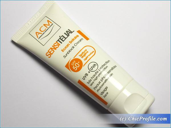 ACM Sensitelial Sunblock Cream SPF 50 Review, Photos - Beauty Trends ...