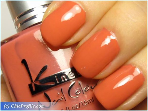 Kinetics So Coral Nail Polish Review, Swatches, Photos - Beauty Trends ...