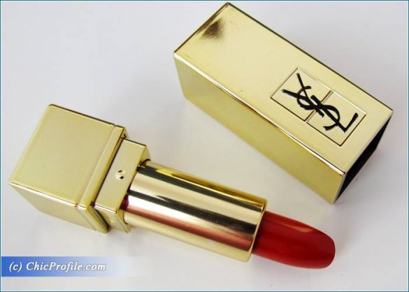 YSL Le Rouge (01) Pur Couture Lipstick Review, Swatches, Photos ...