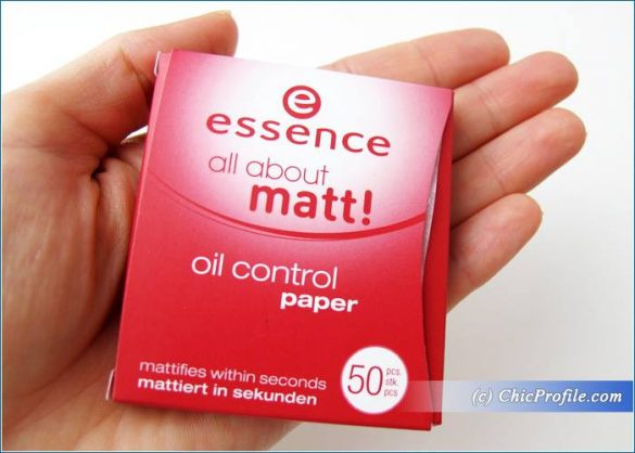 Essence All About Matt! Oil Control Paper Review - Beauty Trends and ...