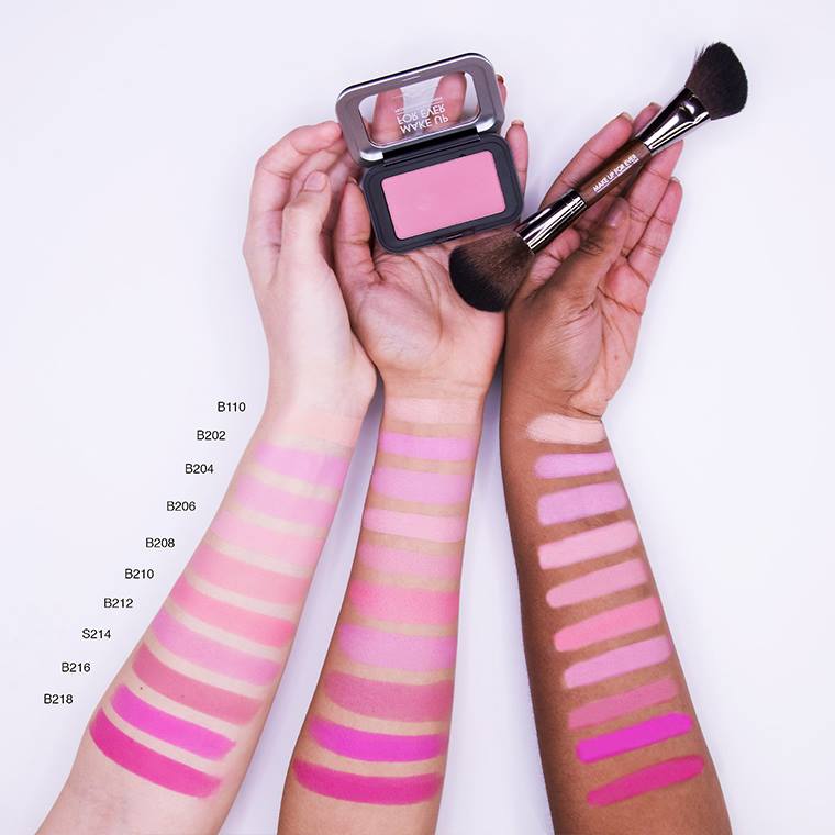 Makeup Forever Sculpting Blush Swatches | Saubhaya Makeup