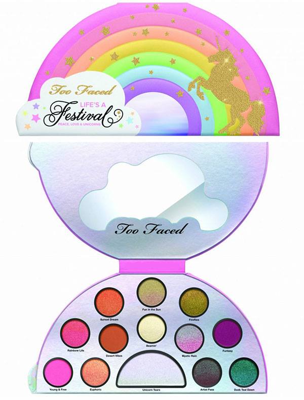 Life's a festival unicorn eyeshadow palette store