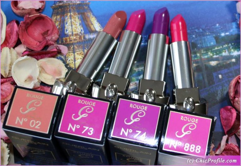 Guerlain #02, 73, 74, 888 Rouge G de Guerlain Lipsticks 2018 Review ...