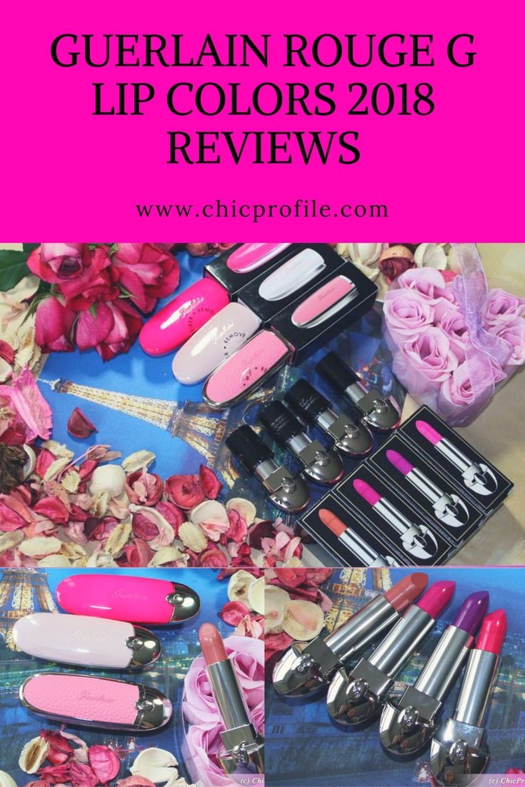 Guerlain-Rouge-G-Lipstick-2018-Review-Swatches - Beauty Trends and ...