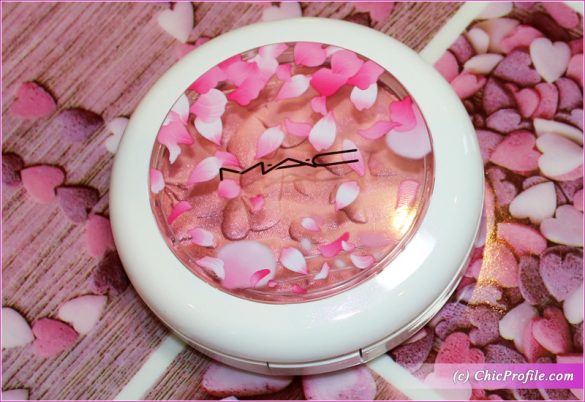 MAC Fleur Real High-Light Powder Review, Swatches, Makeup Look MAC ...
