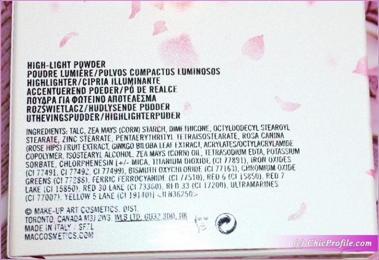 MAC Fleur Real High-Light Powder Review, Swatches, Makeup Look MAC ...