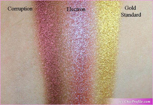 Pat McGrath Galatic Gold Eyeshadow Palette Review, Live Swatches ...