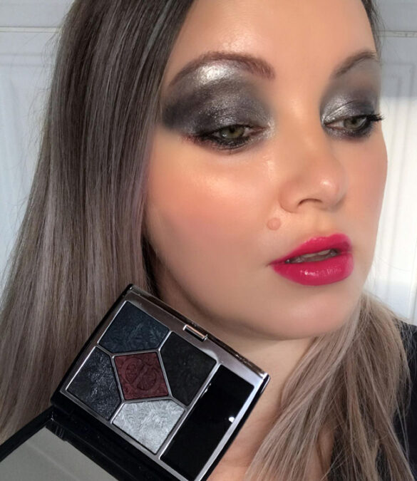 Dior Golden Nights (089) Black Night Eyeshadow Palette Review, Live ...