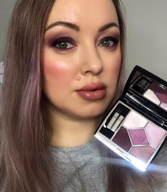 Dior 5 Couleurs Couture 849 Pink Sakura Eyeshadow Palette Review, Live Swatches, Makeup Looks ...