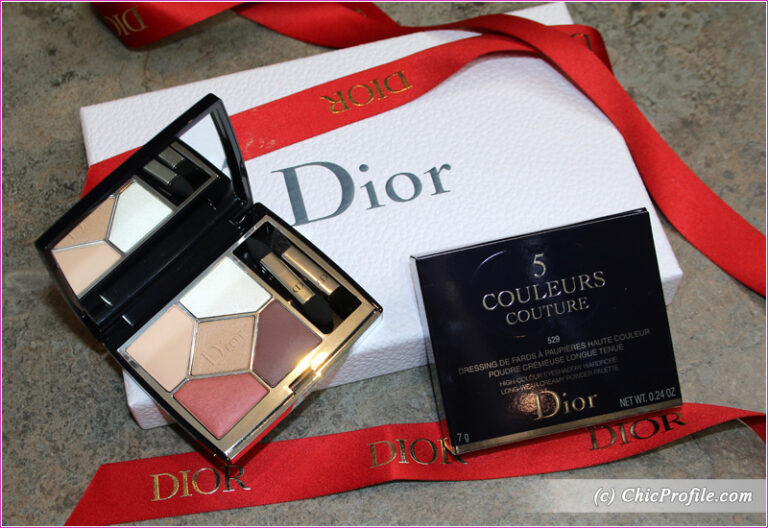 Dior Wild Brown (529) 5 Couleurs Couture Eyeshadow Palette Review, Live ...